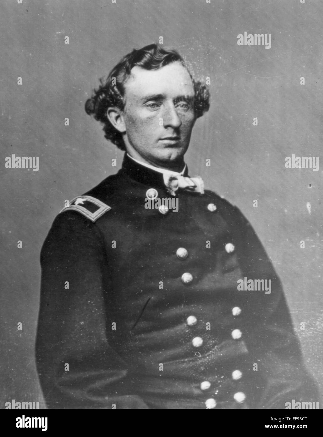 GEORGE CUSTER (1839-1876). /nAmerican army officer. Photographed c1864 ...