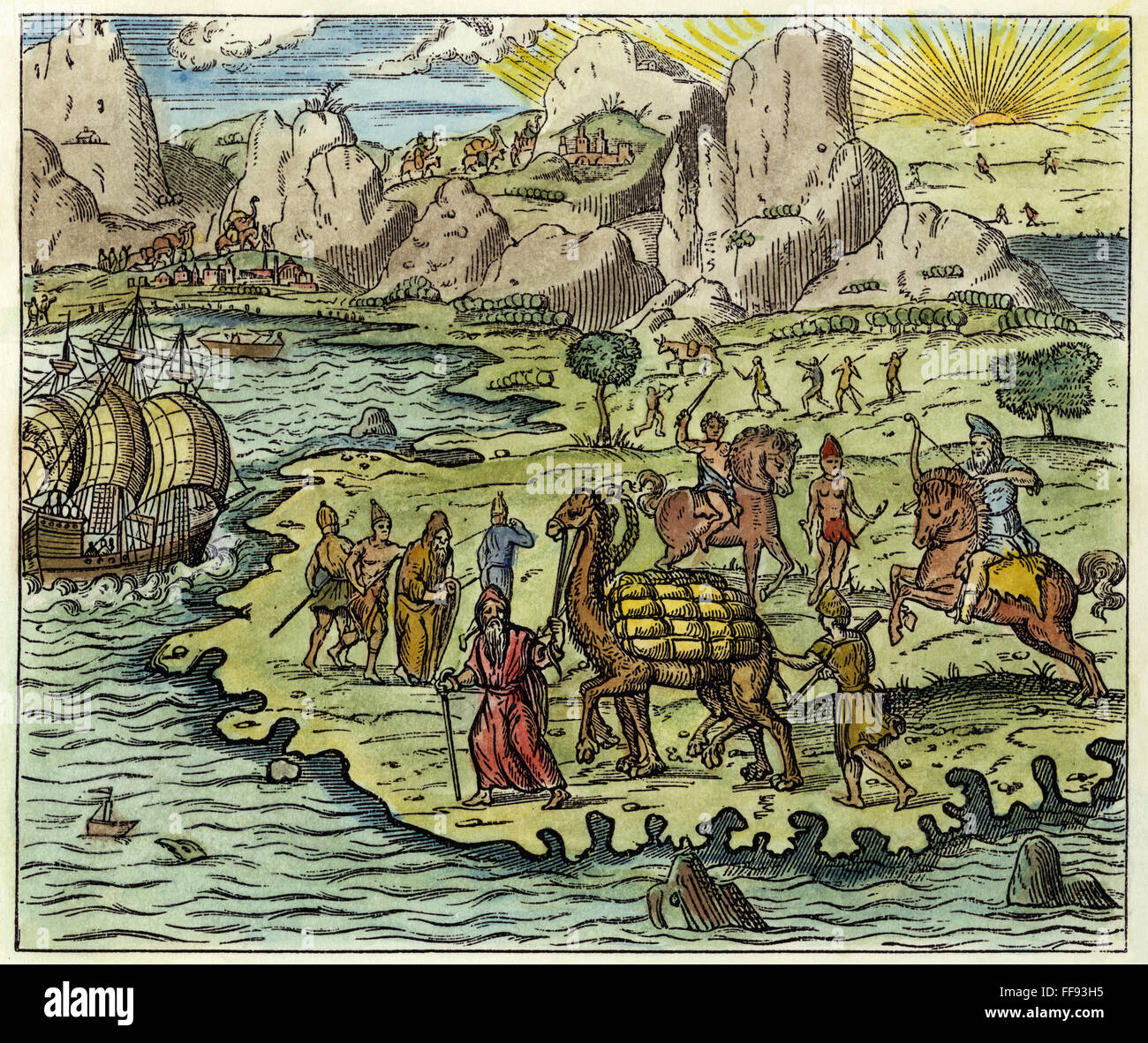 1575 camel hi-res stock photography and images - Alamy