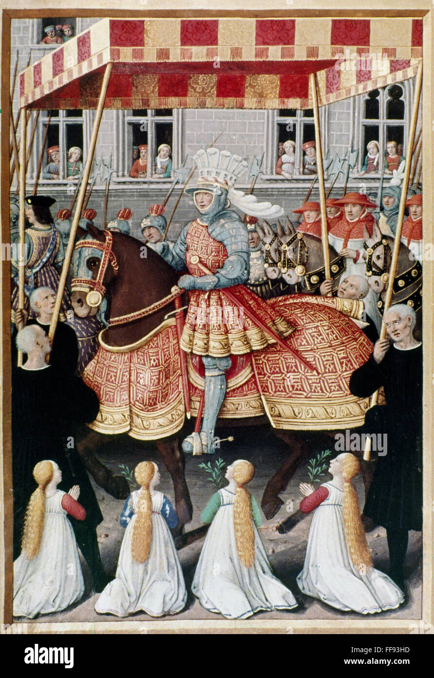 KING LOUIS XII OF FRANCE. /n(1462-1515). King of France, 1498-1515 ...