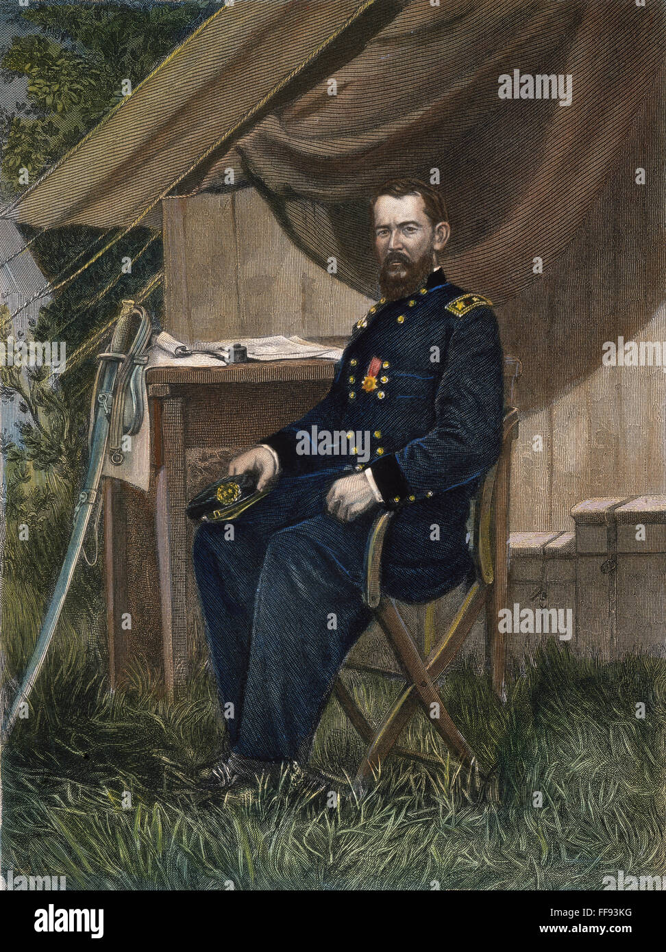 PHILIP SHERIDAN (1831-1888). /nAmerican army commander outside of his ...