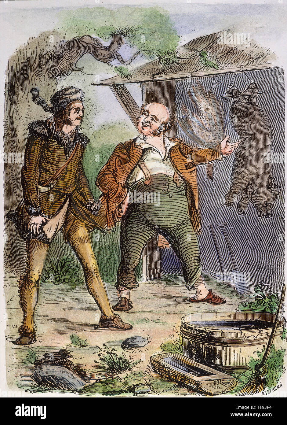 DAVY CROCKETT (1786-1836). /nAmerican soldier and frontiersman. Davy ...