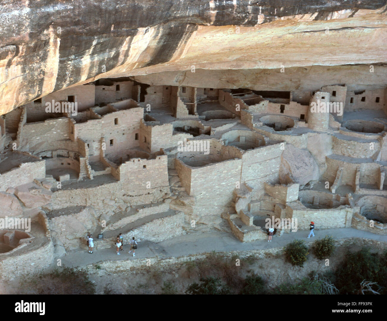 MESA VERDE, COLORADO. /nPrehistoric Pueblo Native American dwelling ...