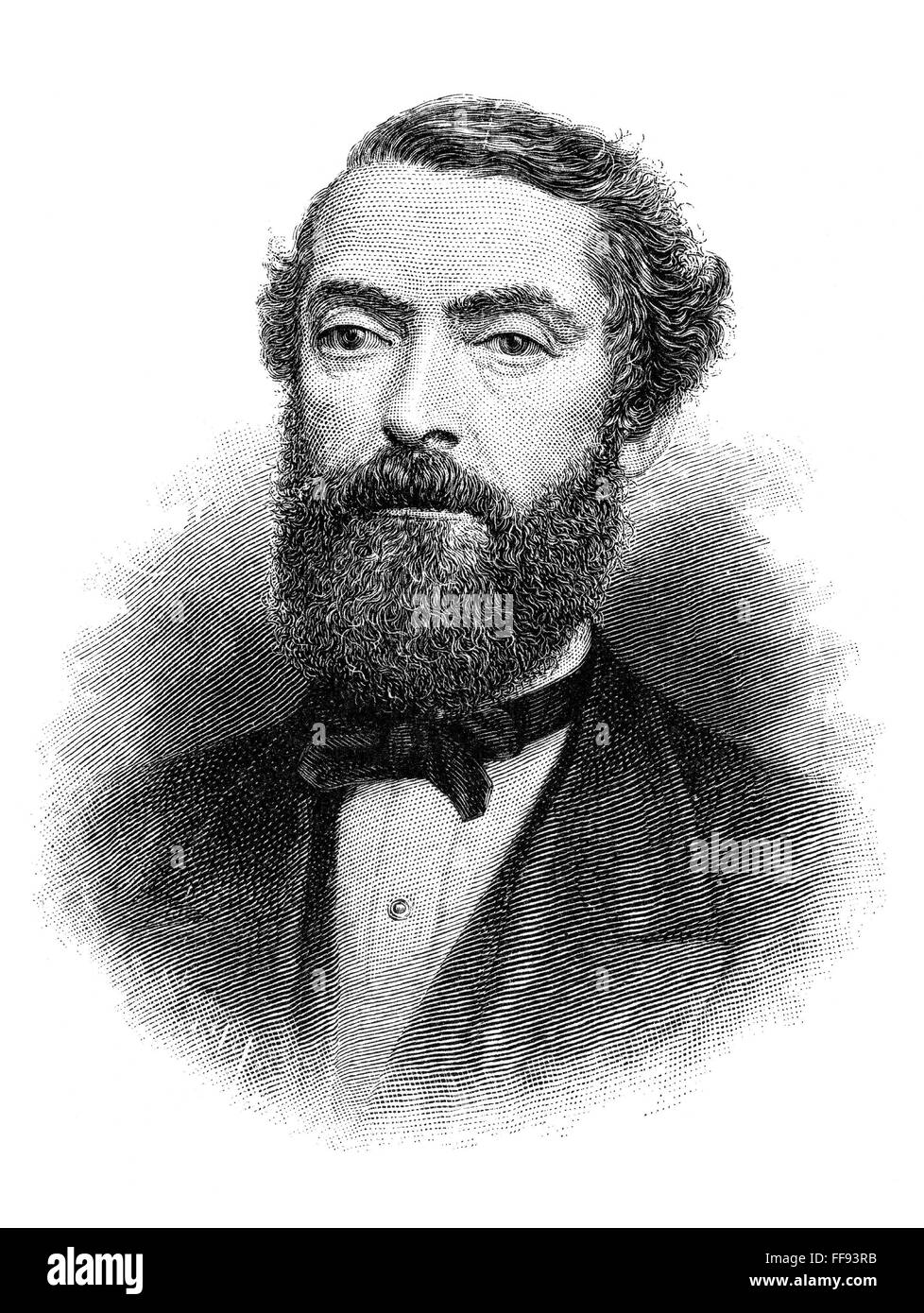 EDWIN DRAKE (1819-1880). /nColonel Edwin Laurentine Drake, American ...