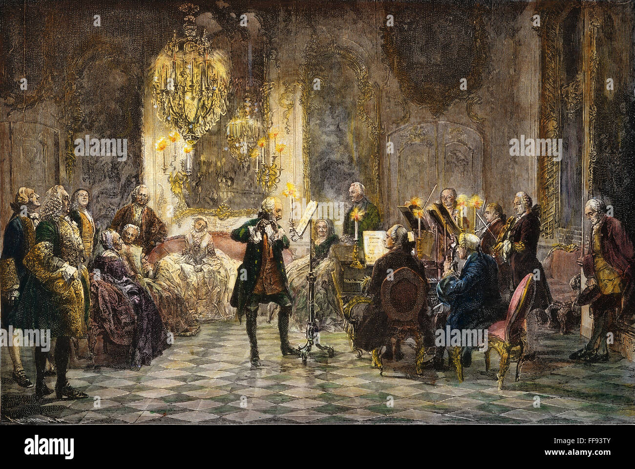 Concert 19th century hi-res stock photography and images - Alamy