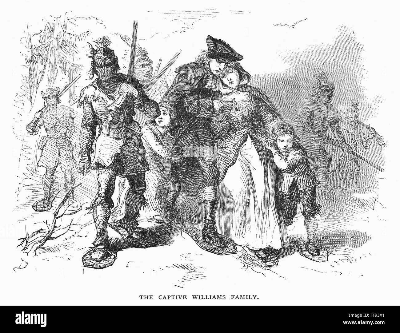 DEERFIELD MASSACRE, 1704. /nThe capture by Native Americans of the ...