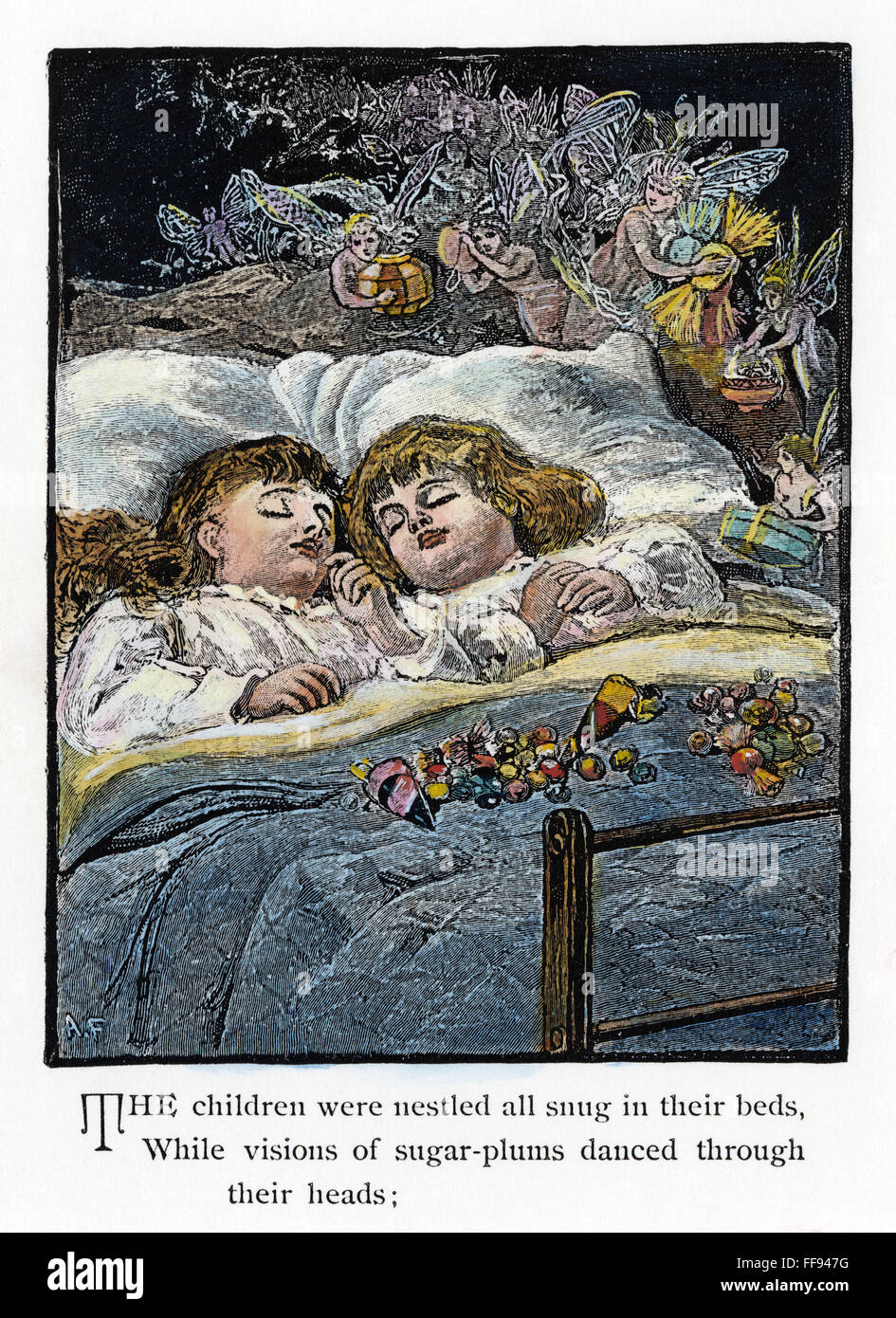 NIGHT BEFORE CHRISTMAS. /n'The children were nestled all snug in their ...