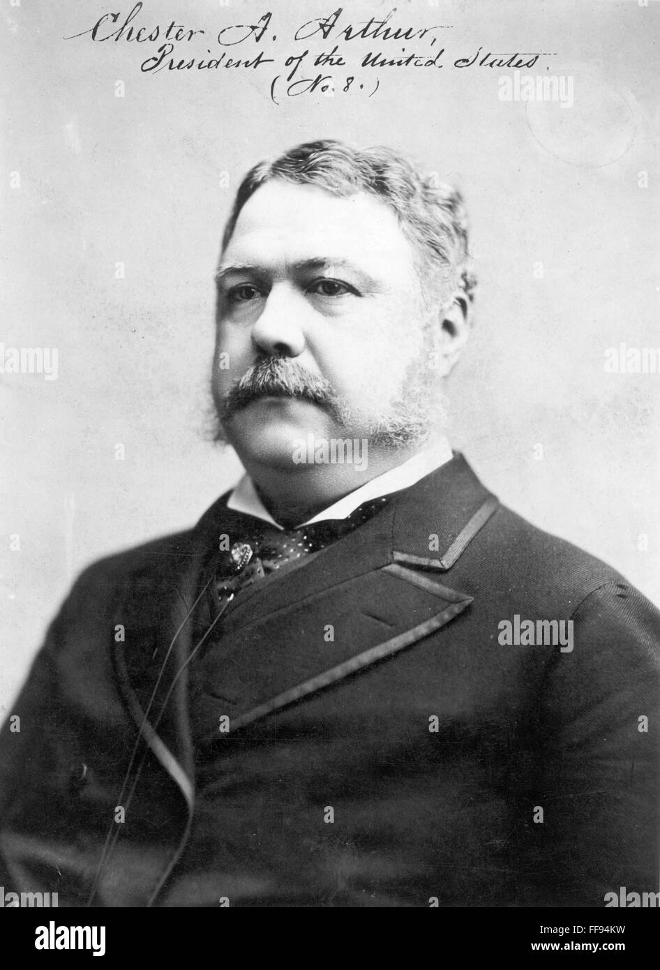 CHESTER ALAN ARTHUR /n(1830-1886). 21st President of the United States ...