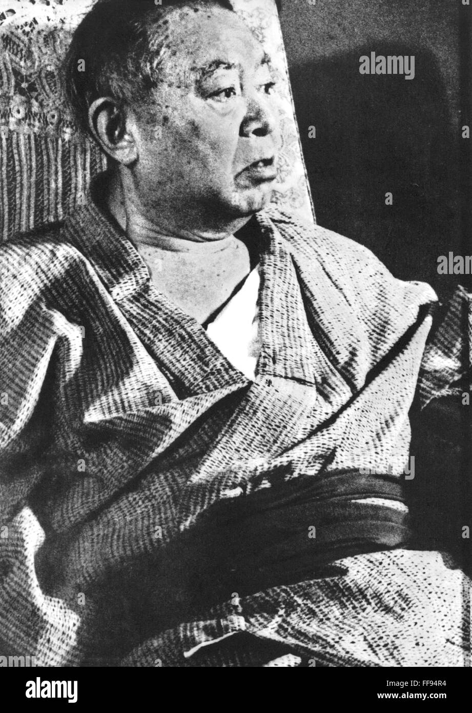 JUNICHIRO TANIZAKI/n(1886-1965). Japanese writer Stock Photo - Alamy