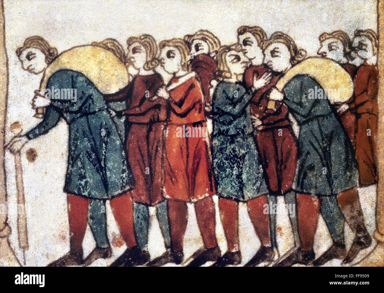 JEWS EXPELLED FROM CASTILE. /nJews being deported from Castile, Spain ...