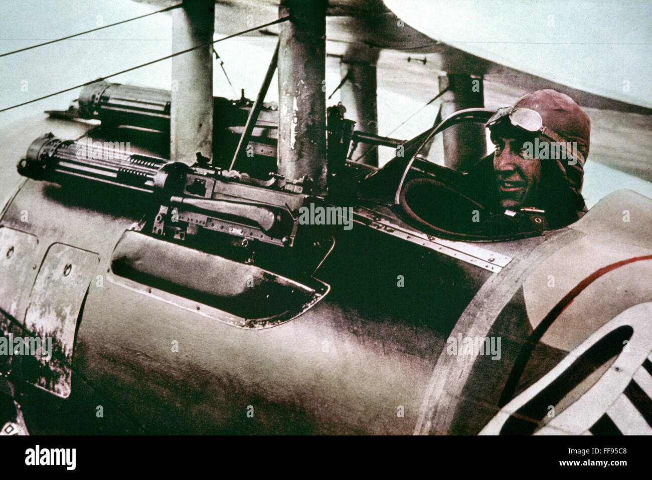 EDWARD V. RICKENBACKER /n(1890-1973). American aviator and ...