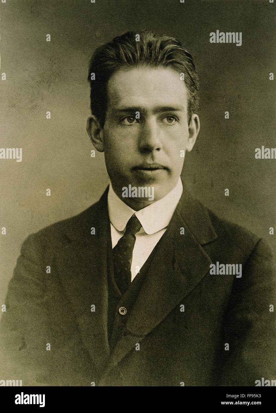 NIELS BOHR (1885-1962). /nDanish physicist. Photographed at the time he ...