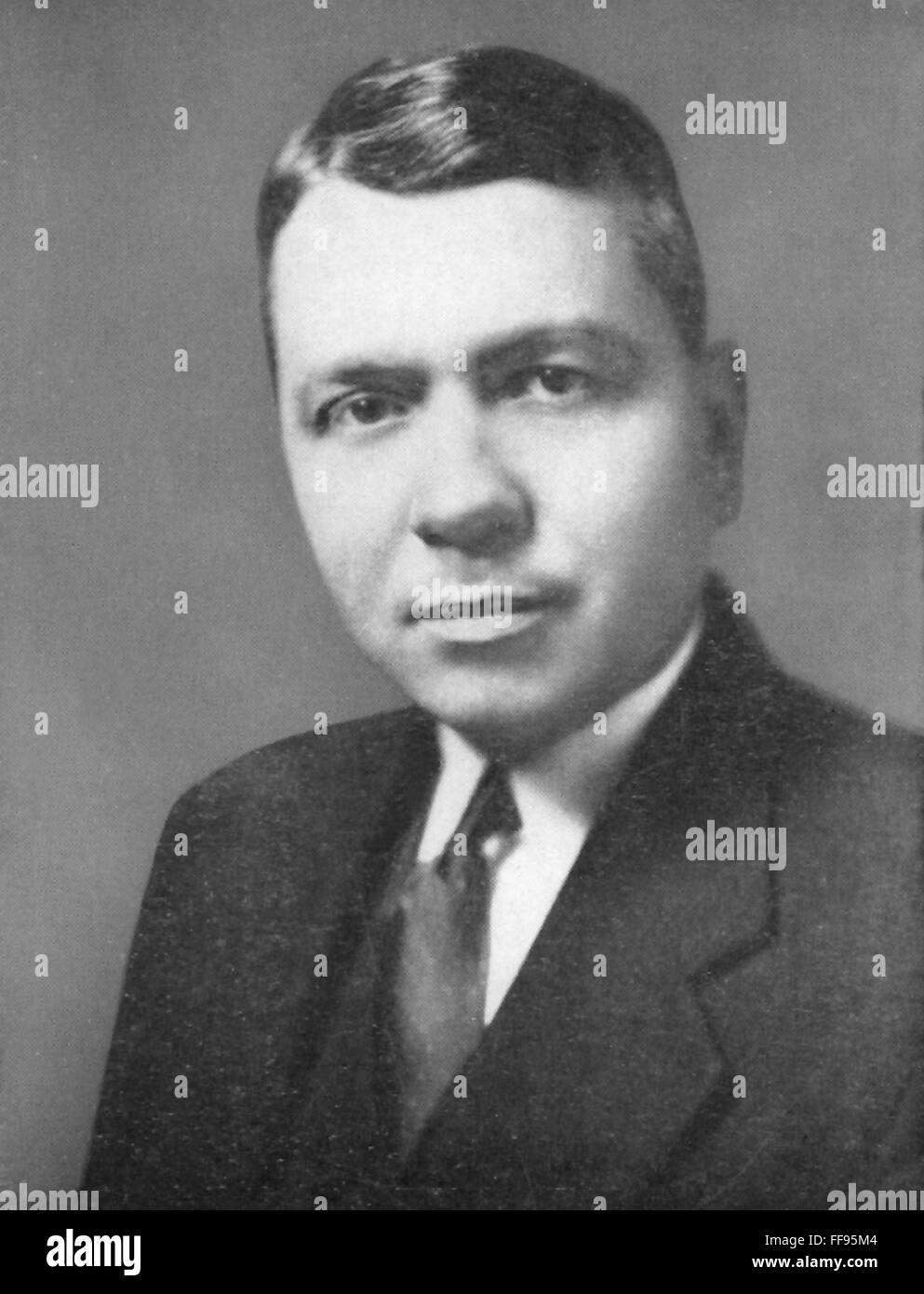 HAROLD C. UREY (1893-1981). /nAmerican chemist. Photographed c1930 ...