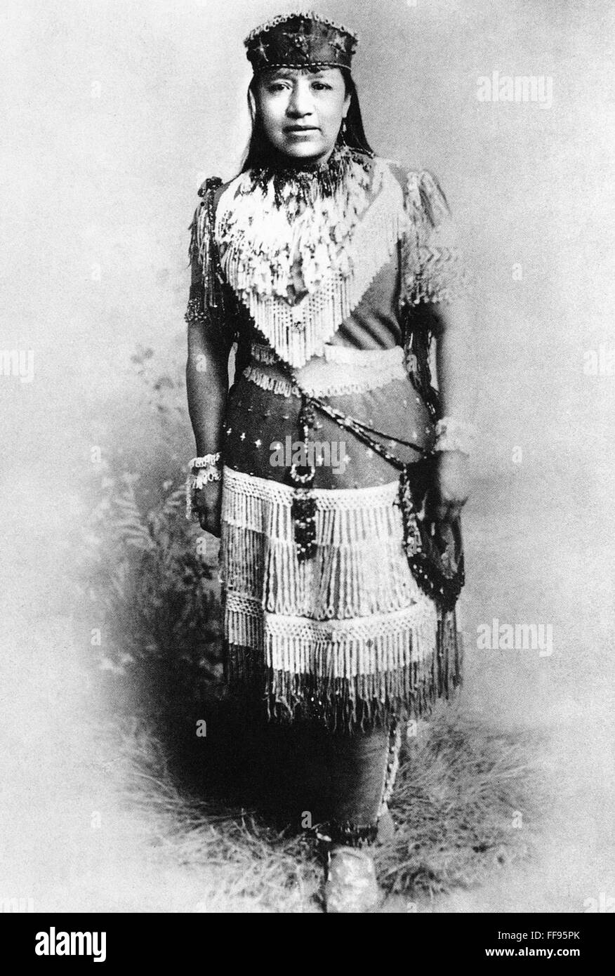 SARAH WINNEMUCCA /n(1844-1891). Native American Paiute educator and ...