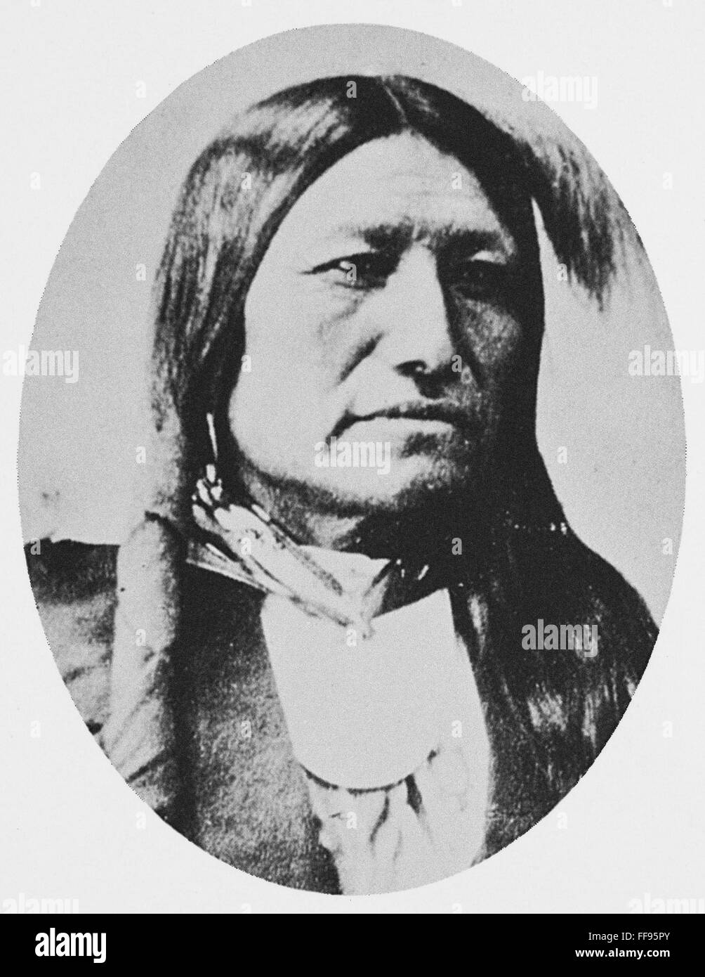 SPOTTED TAIL (1833?-1881). /nNative American Sioux chief Stock Photo ...