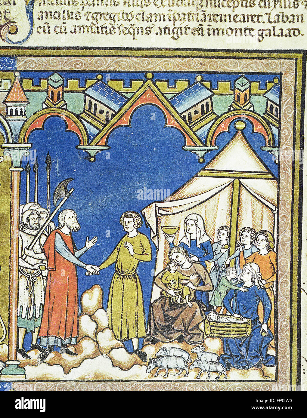 JACOB & LABAN. /nJacob's covenant with Laban (Genesis 31: 43-48 ...