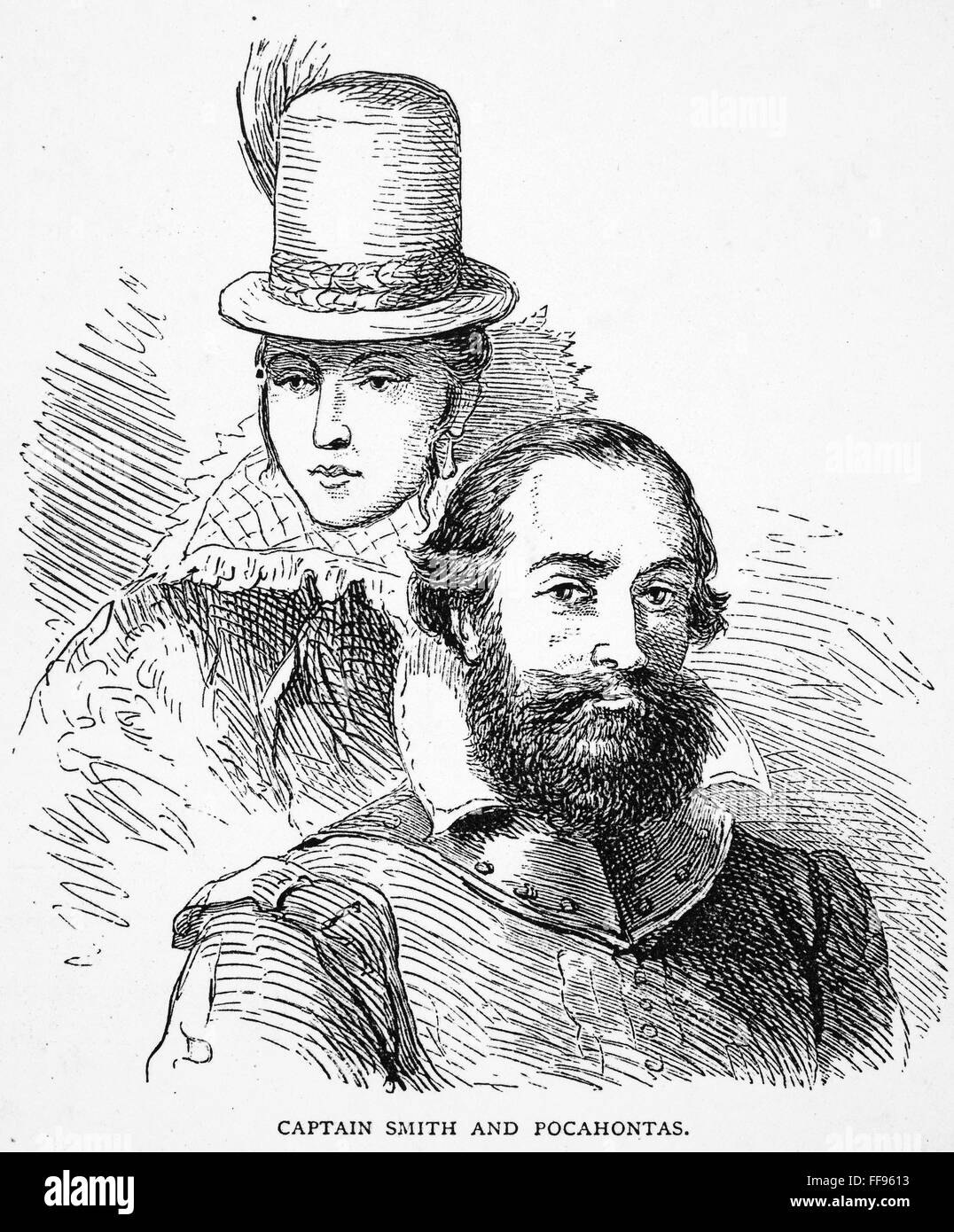 Pocahontas pocahontas captain john smith hi-res stock photography and ...