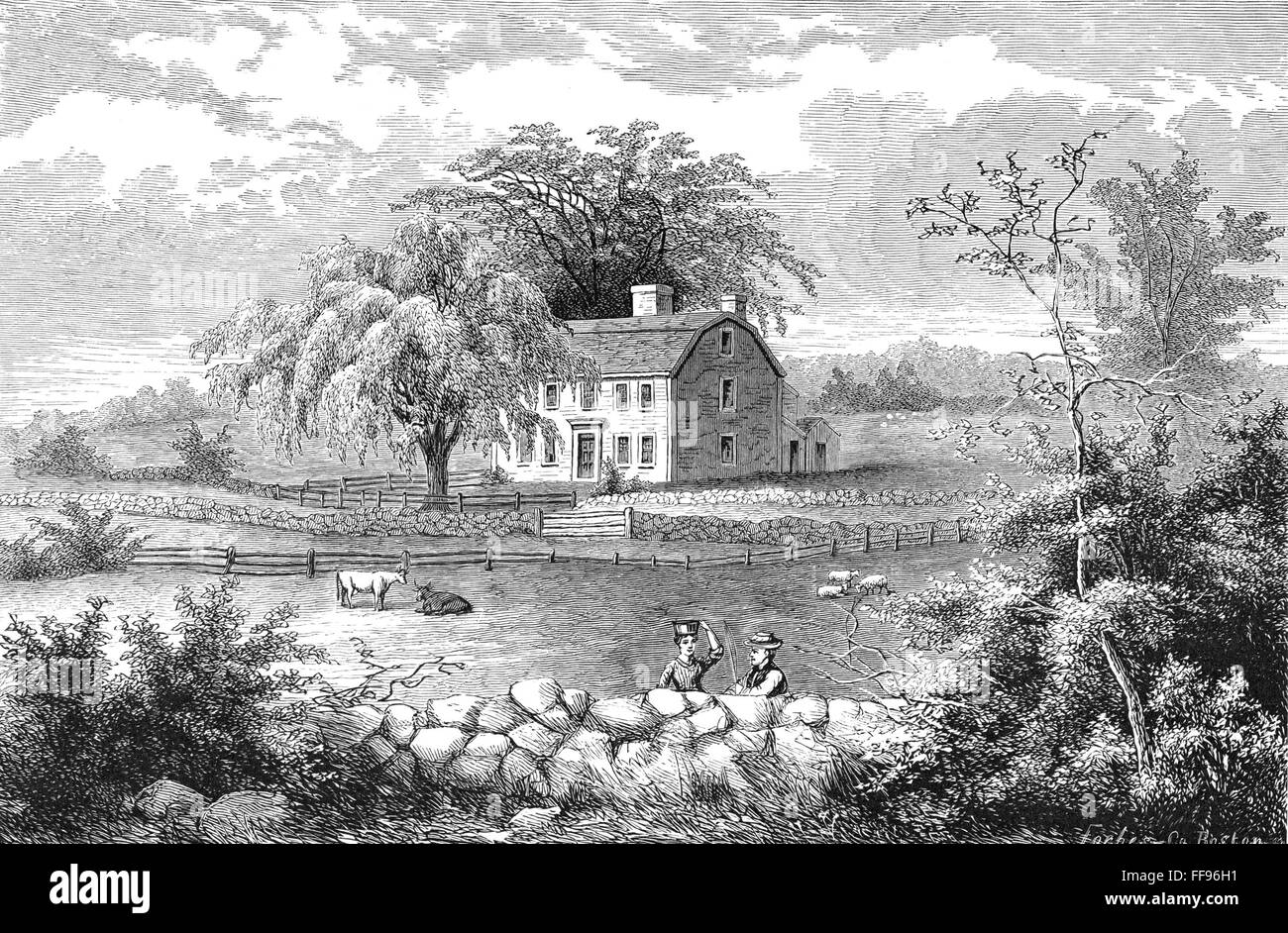 BENJAMIN THOMPSON /n(1753-1814). Count Rumford. American physicist ...