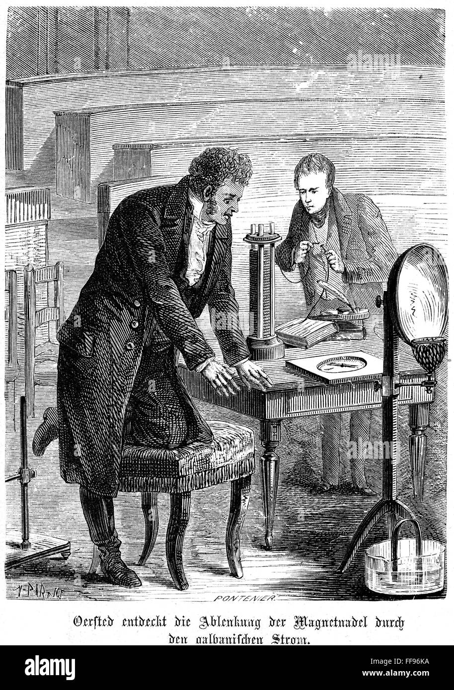 Hans christian oersted 1777 1851 hi-res stock photography and images ...