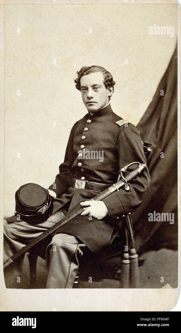 UNION SOLDIER, 1860s. /nAn unidentified Union soldier. Original carte ...
