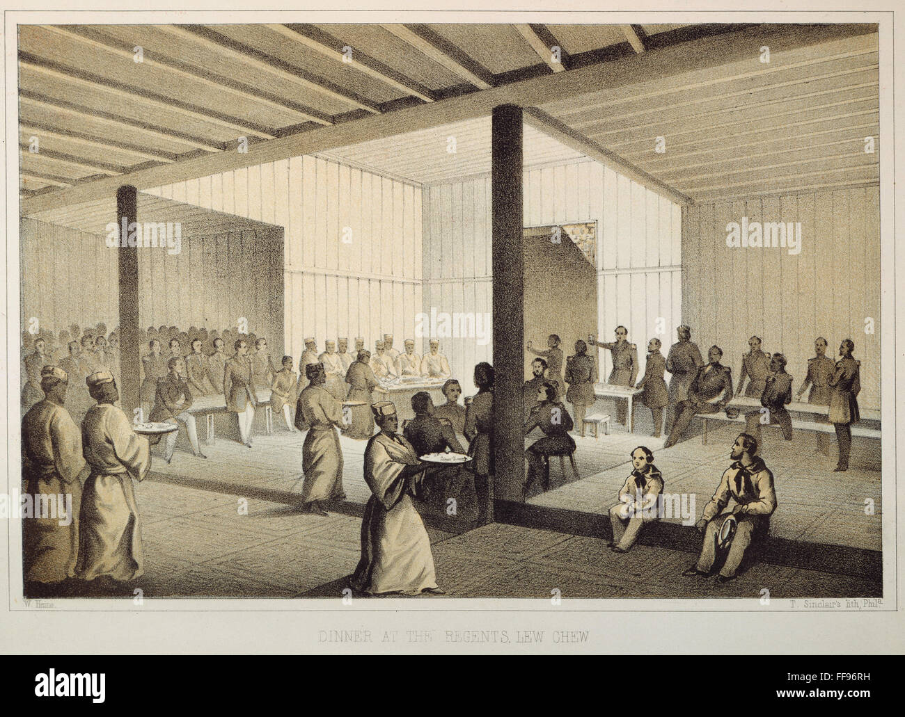 COMMODORE MATTHEW PERRY /n(1794-1858). American naval officer. With his ...