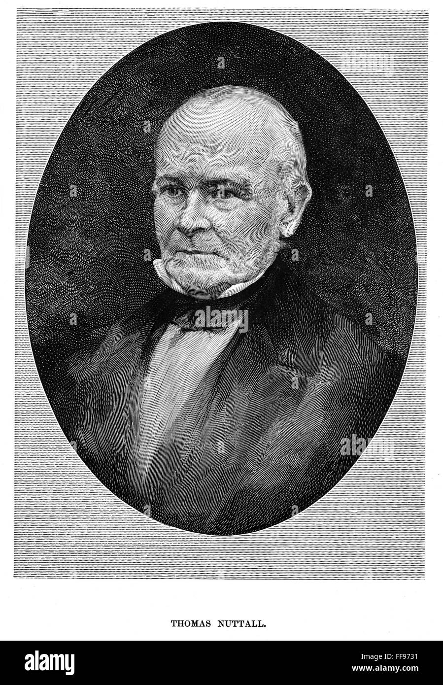 THOMAS NUTTALL (1786-1859). /nAmerican (English-born) botanist and ...