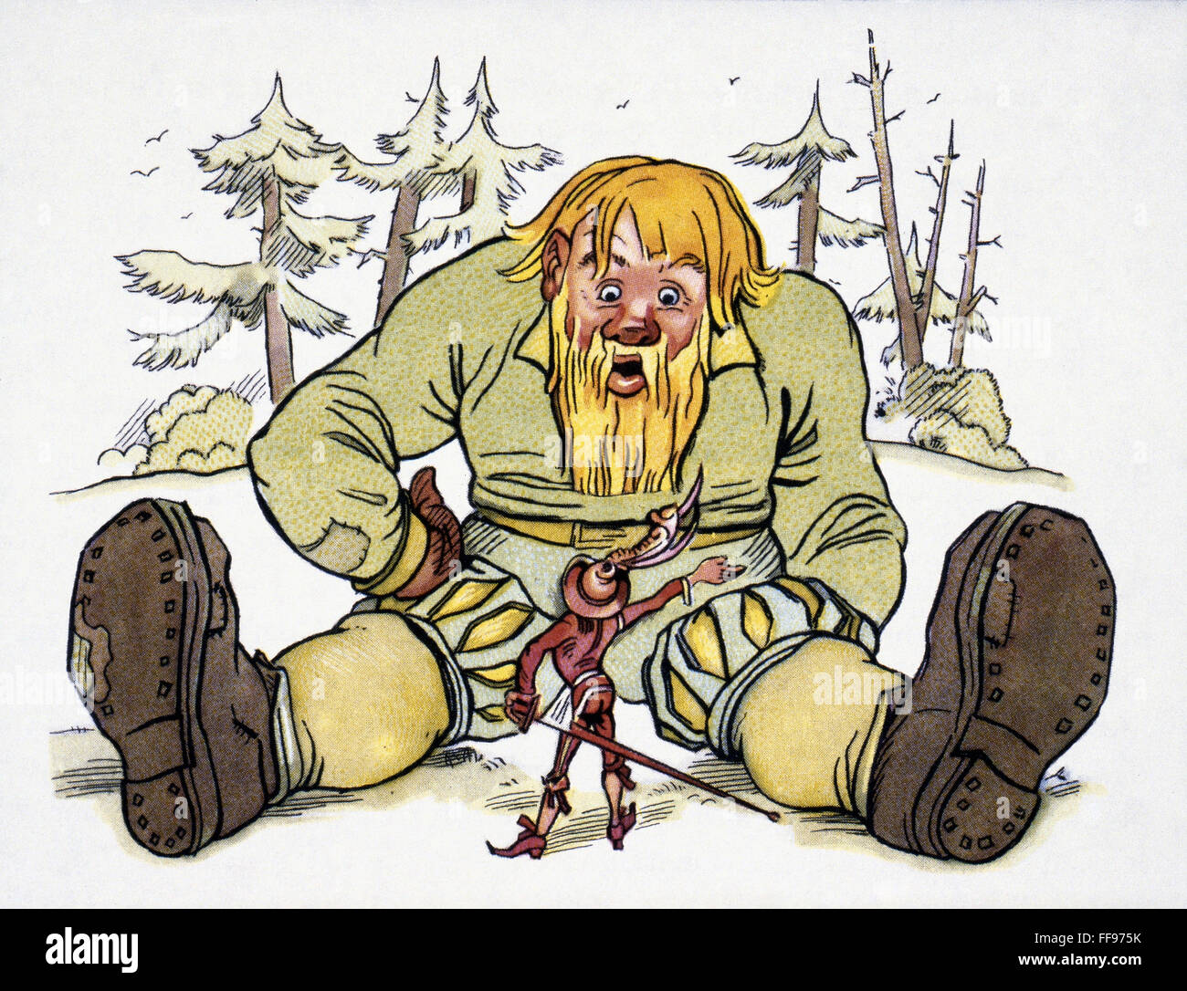 GRIMM'S FAIRY TALES /nGrimm's Brave Little Tailor and the Giant ...