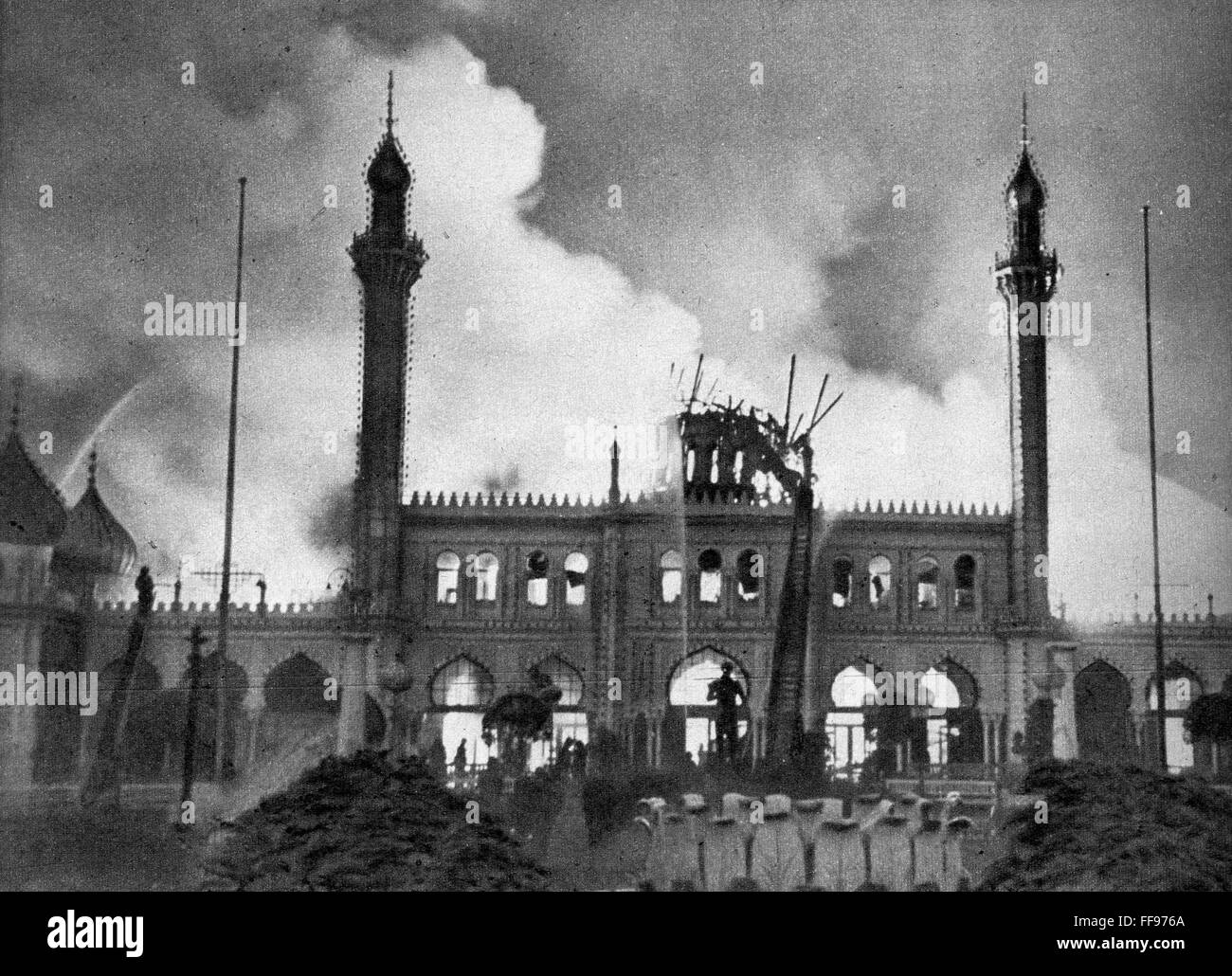 WORLD WAR II: DENMARK, 1944. /nThe concert hall of Copenhagen's Tivoli ...