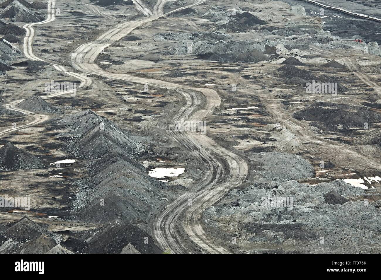 Coal Mine Area Stock Photo - Alamy