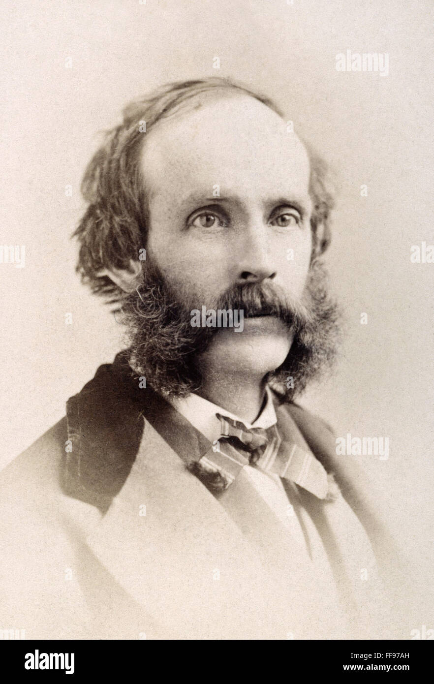 FREDERICK EDWIN CHURCH (1826-1900). /nAmerican painter. Original carte ...