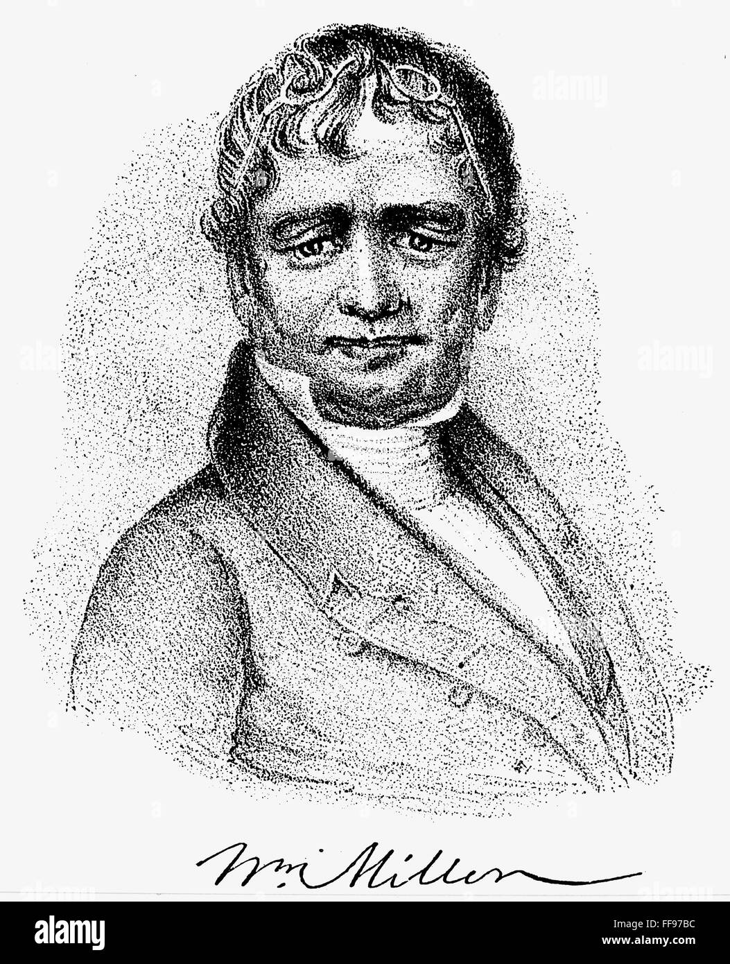 WILLIAM MILLER (1782-1849). /nAmerican religious leader. Lithograph ...