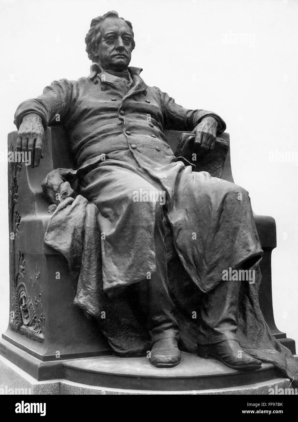 JOHANN GOETHE (1749-1832). /nJohann Wolfgang von Goethe. German poet ...