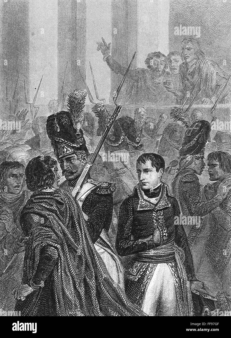 NAPOLEON I (1769-1821). /nEmperor of the French. The coup d'etat of 18 ...