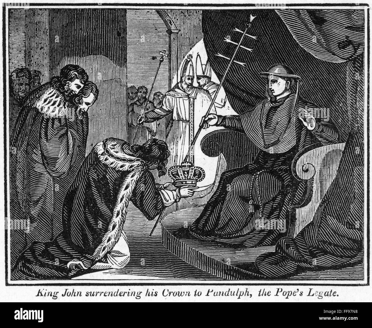 KING JOHN OF ENGLAND /n(1167-1216). Also called John Lackland. King of ...