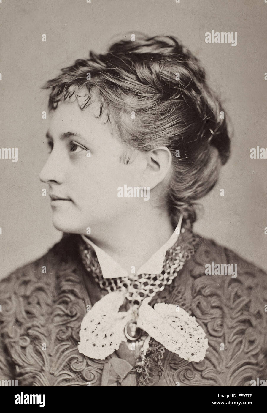 MARIA TERESA CARRENO /n(1853-1917). Venezuelan pianist Stock Photo - Alamy