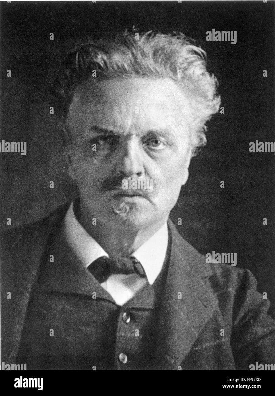 AUGUST STRINDBERG /n(1849-1912). Swedish playwright and novelist Stock ...