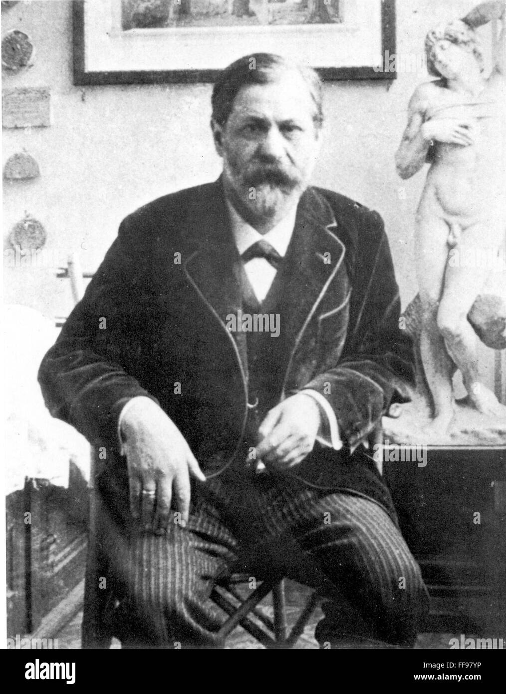 SIGMUND FREUD (1856-1939). /nAustrian neurologist and founder of ...