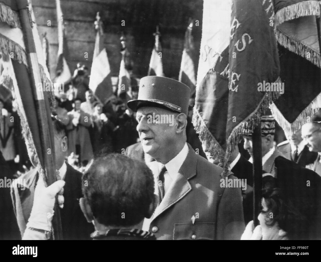 CHARLES DE GAULLE (1890-1970). /nFrench soldier and statesman ...