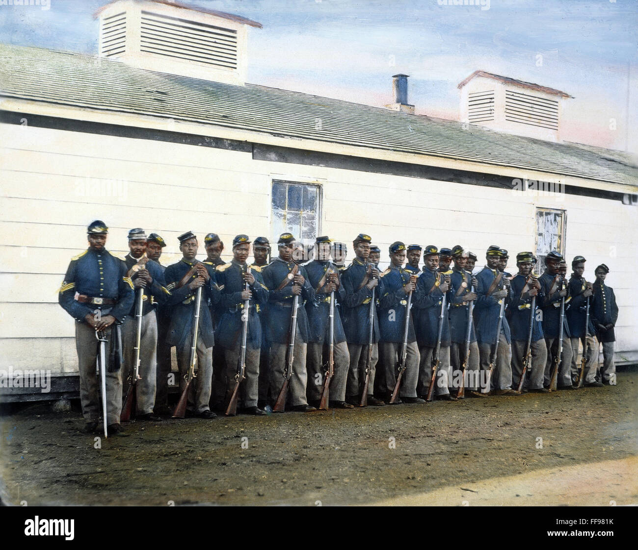 4th U.S. COLORED INFANTRY. /nCompany E, 4th U.S. (Colored) Infantry at ...