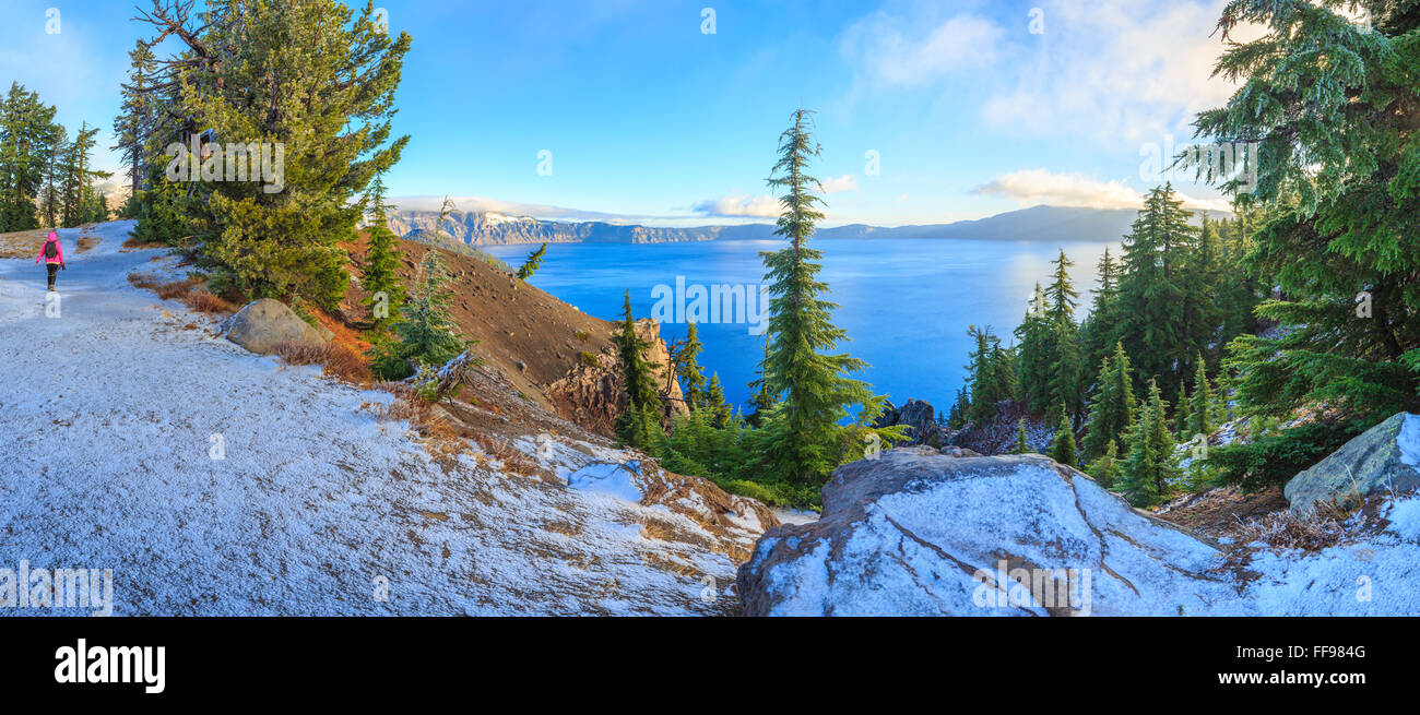 blue, caldera, cliffs, crater, deep, forest, island, lake, landscape ...