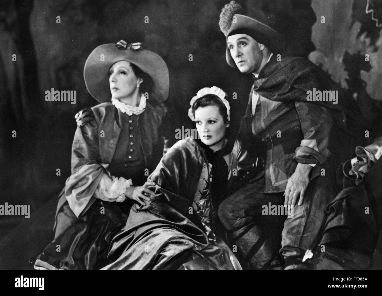 AS YOU LIKE IT. /nEdith Evans as Rosalind, Eileen Peel as Celia, and ...