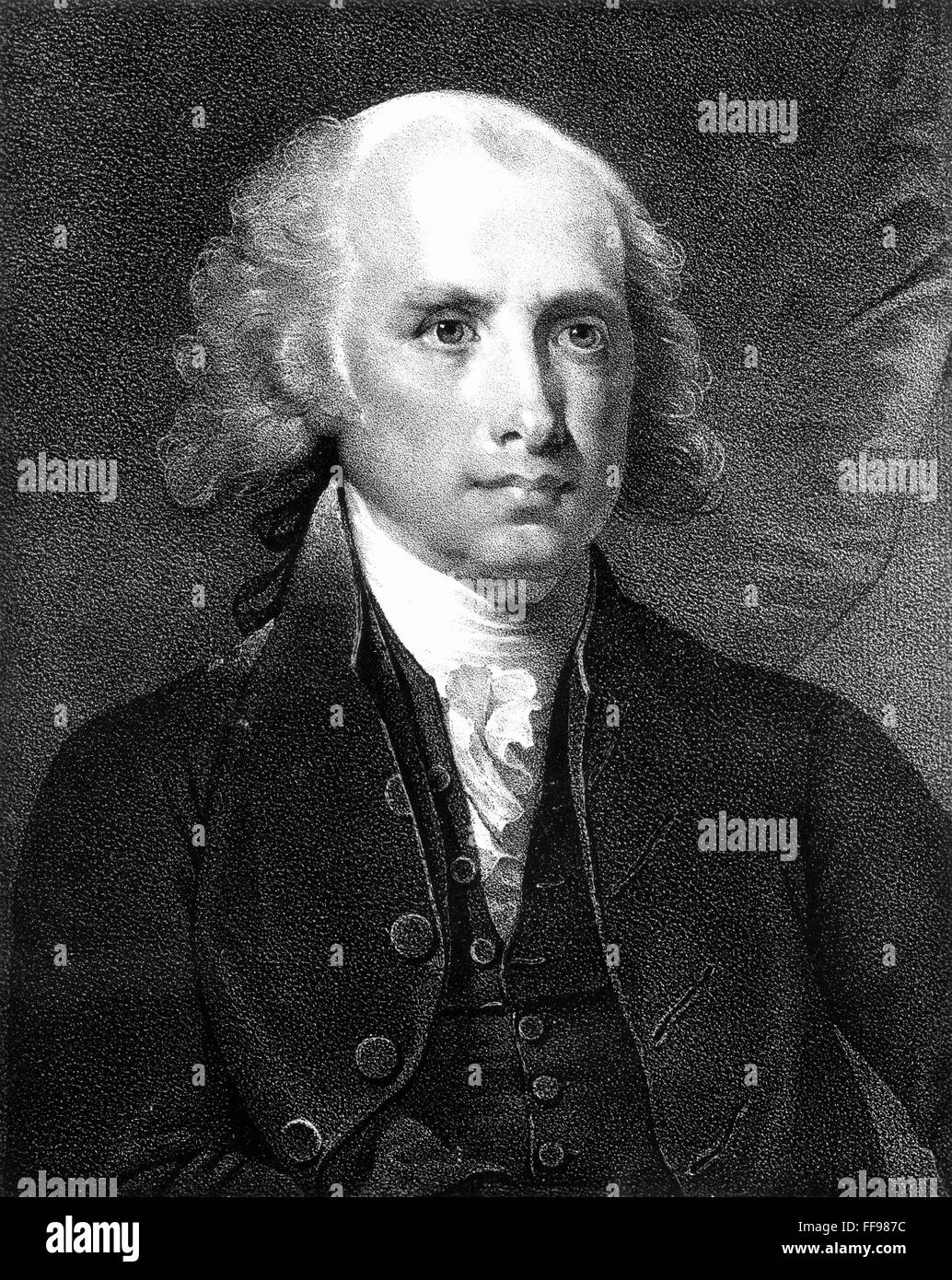 JAMES MADISON (1751-1836). /n4th President of the United States ...