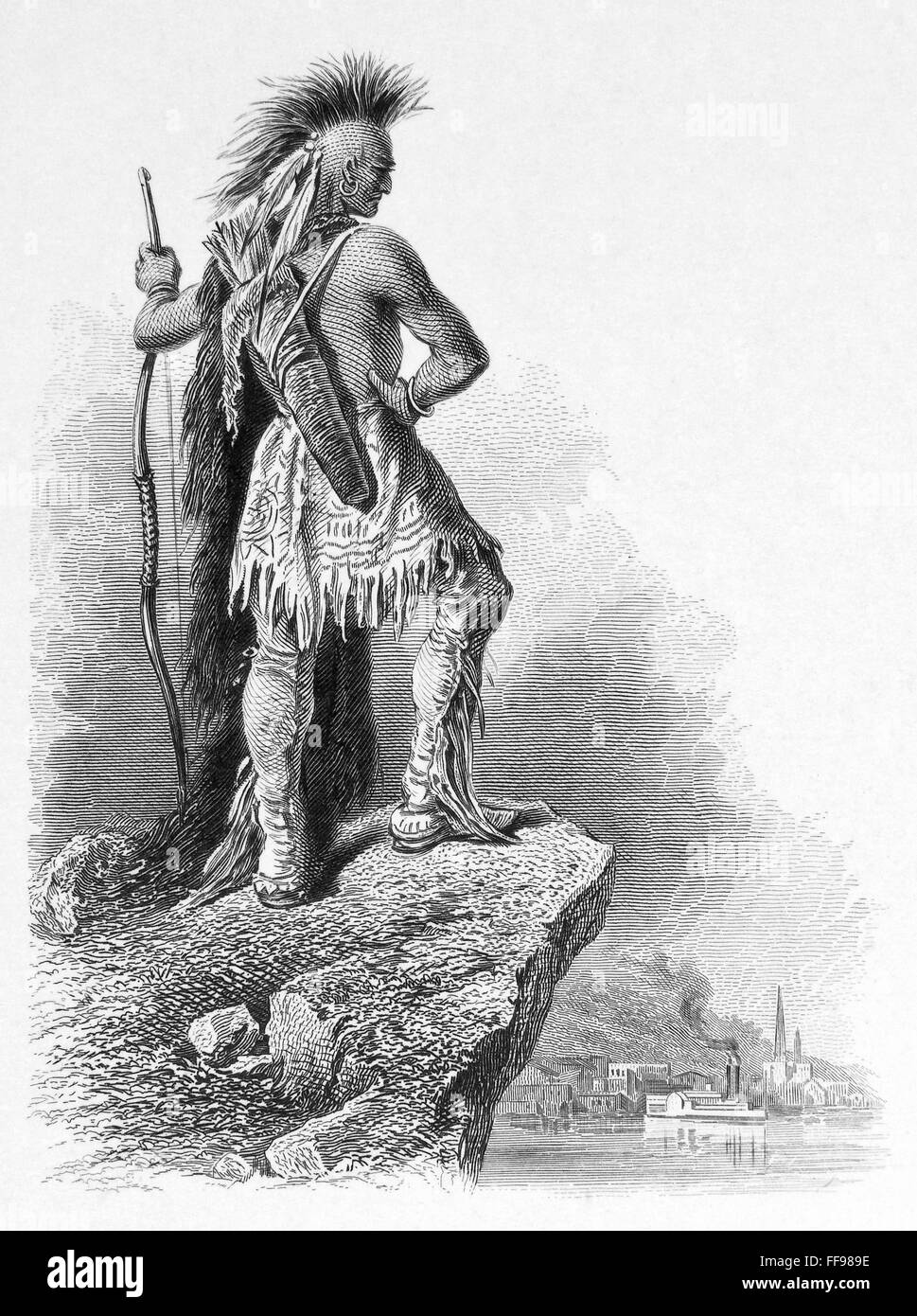 TAMMANY (fl.1685). /nAmerican Lenni-Lenape (Delaware) Native American ...