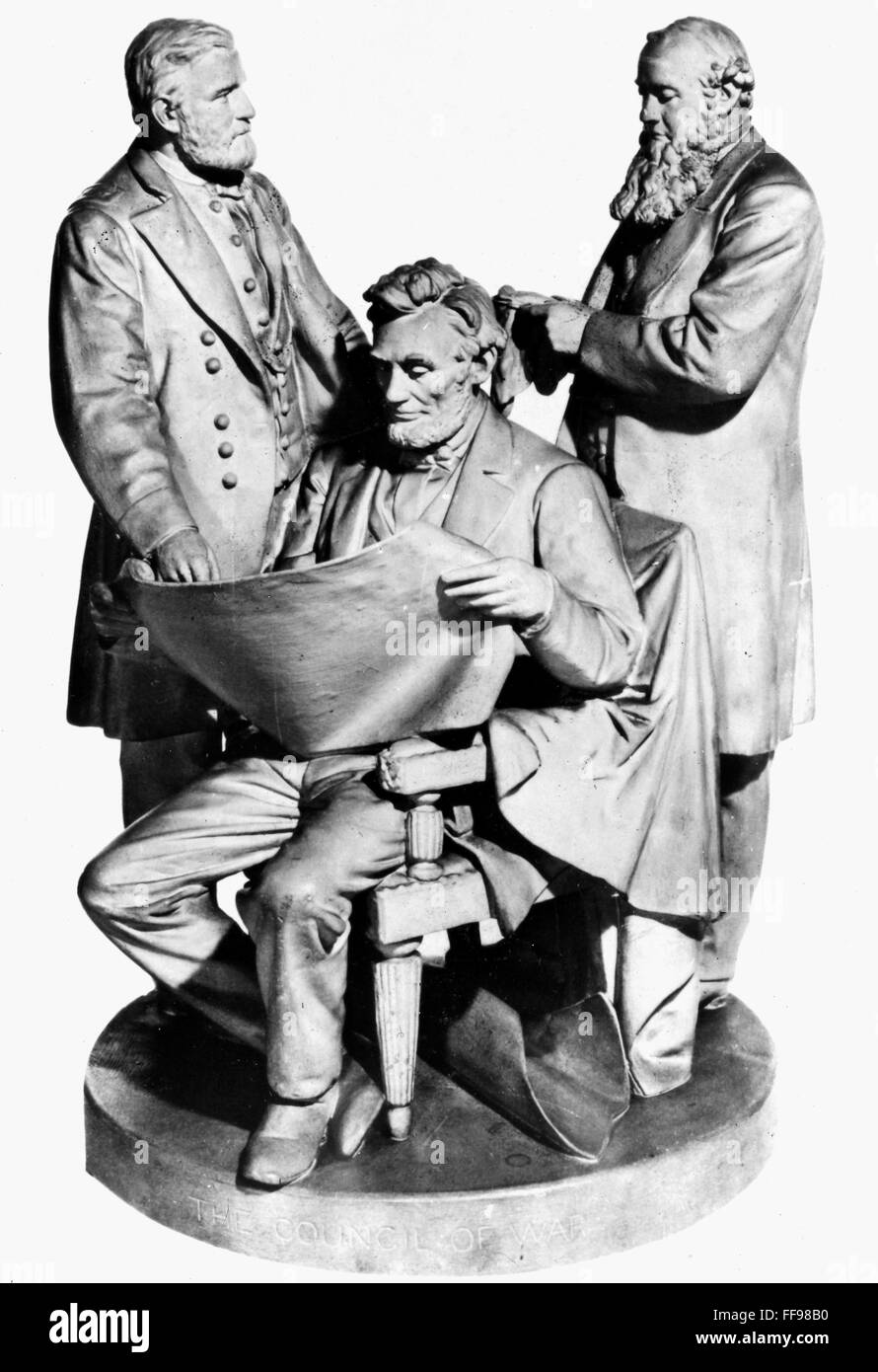 COUNCIL OF WAR. /n'The Council of War.' General Ulysses S. Grant ...