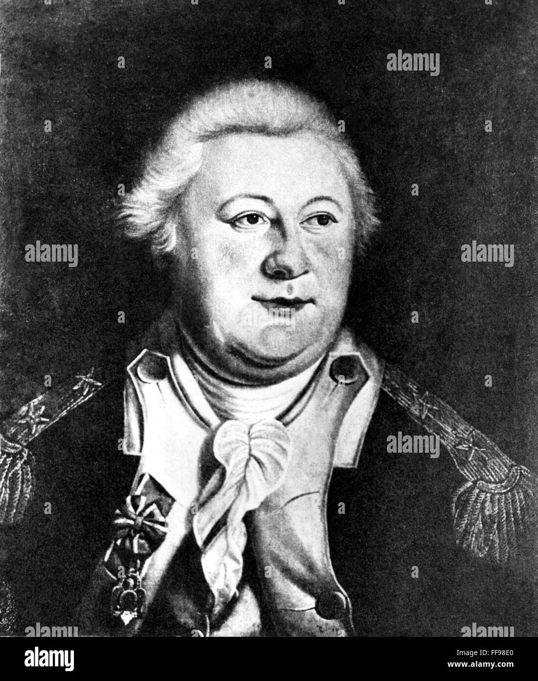HENRY KNOX (1750-1806)./nAmerican Revolutionary officer. Oil on canvas ...