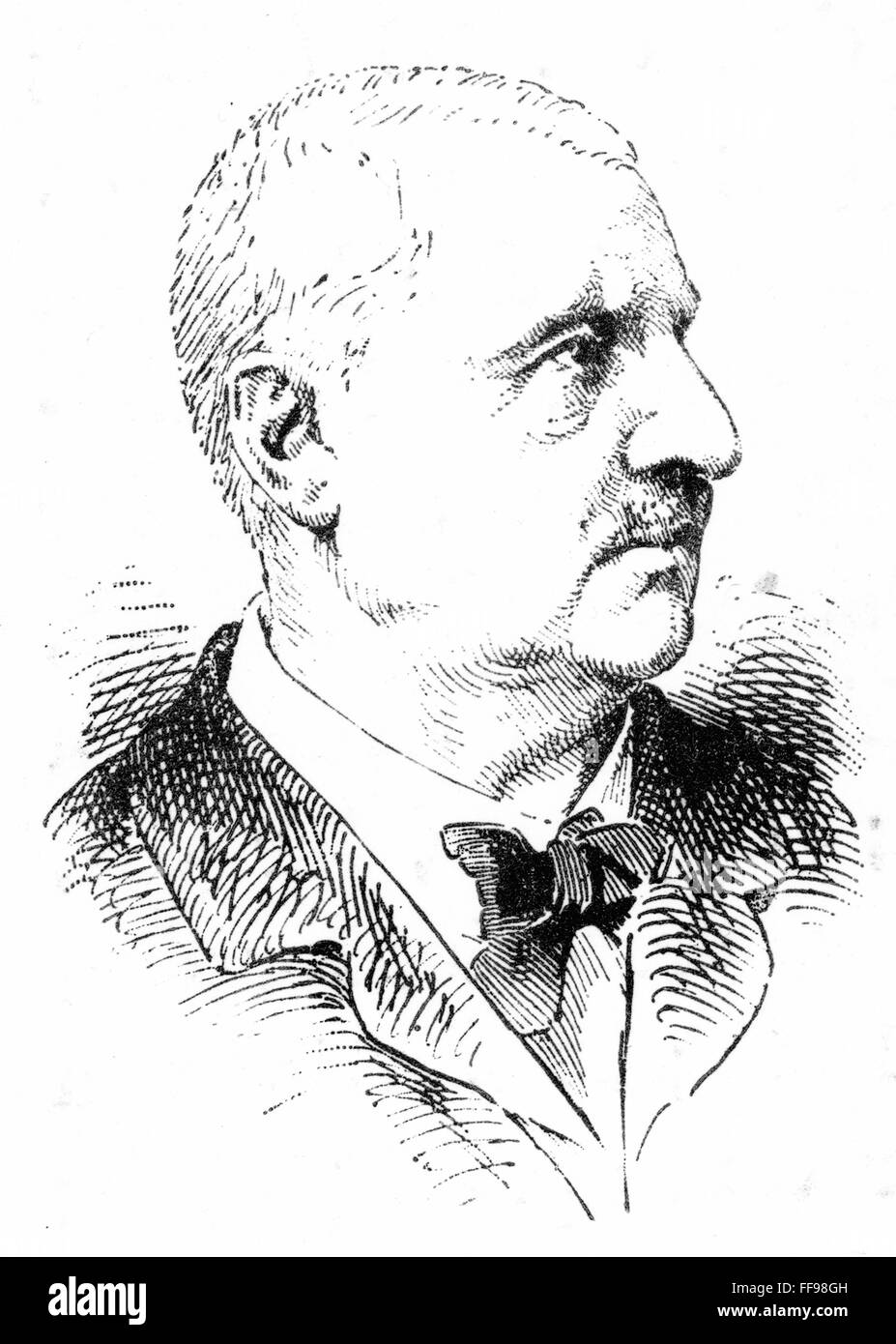 ANTON BRUCKNER (1824-1896). /nAustrian composer and organist Stock ...