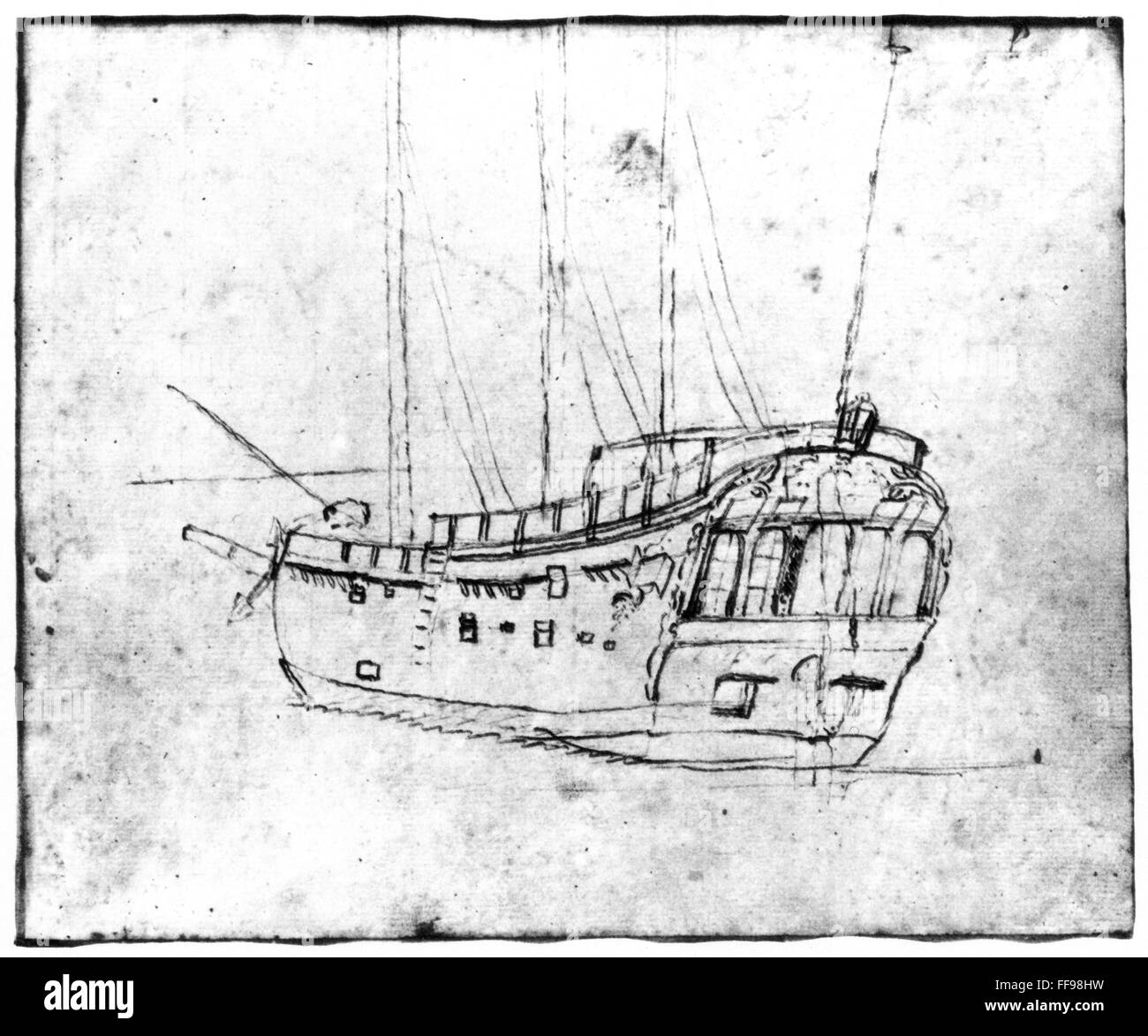COOK'S 'ENDEAVOUR.' /nThe H.M.S. "Endeavour," the ship Captain Cook ...