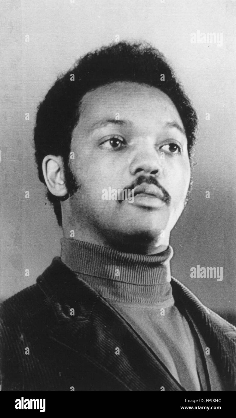 JESSE JACKSON (1941- ). /nAmerican civil rights leader. Photographed in ...