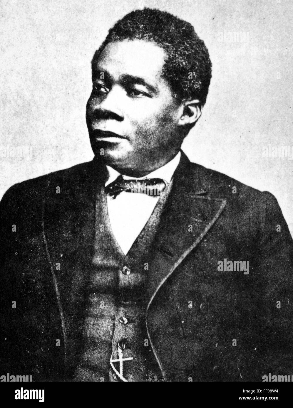EDWARD WILMOT BLYDEN /n(1832-1912). Liberian (West Indian-born) writer ...