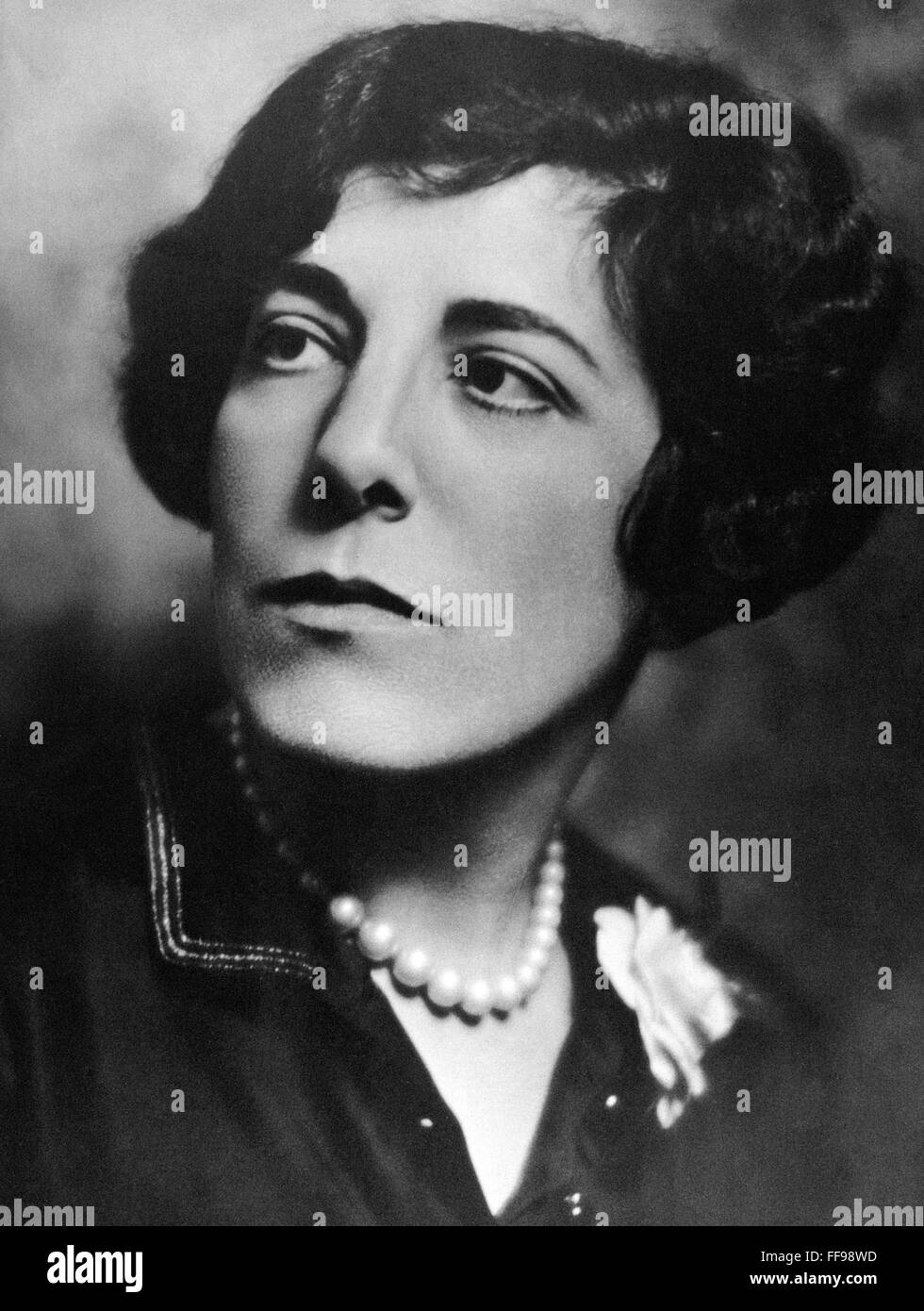 EDNA FERBER (1887-1968). /nAmerican writer. Photographed in the 1920s ...