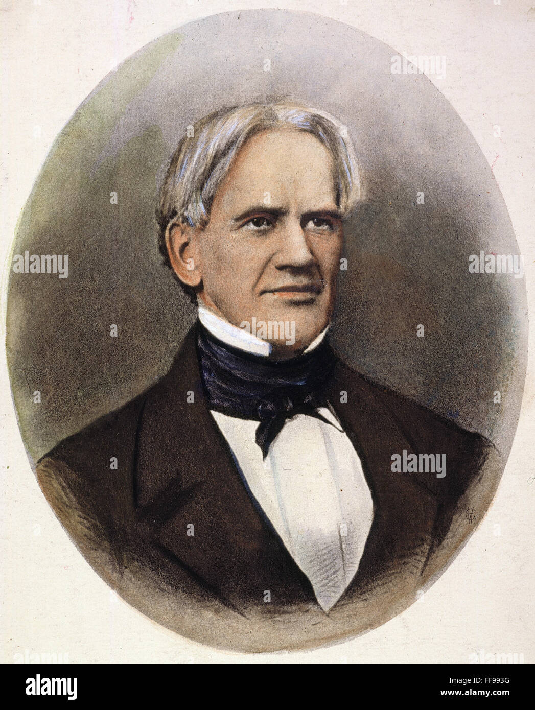 HORACE MANN (1796-1859). /nAmerican educator. Lithograph, 19th century ...